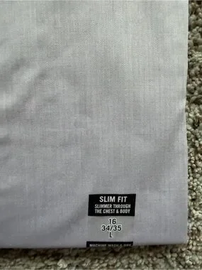 Calvin Klein | Shirts | Calvin Klein Slim Fit Dress Shirt In Steel ...